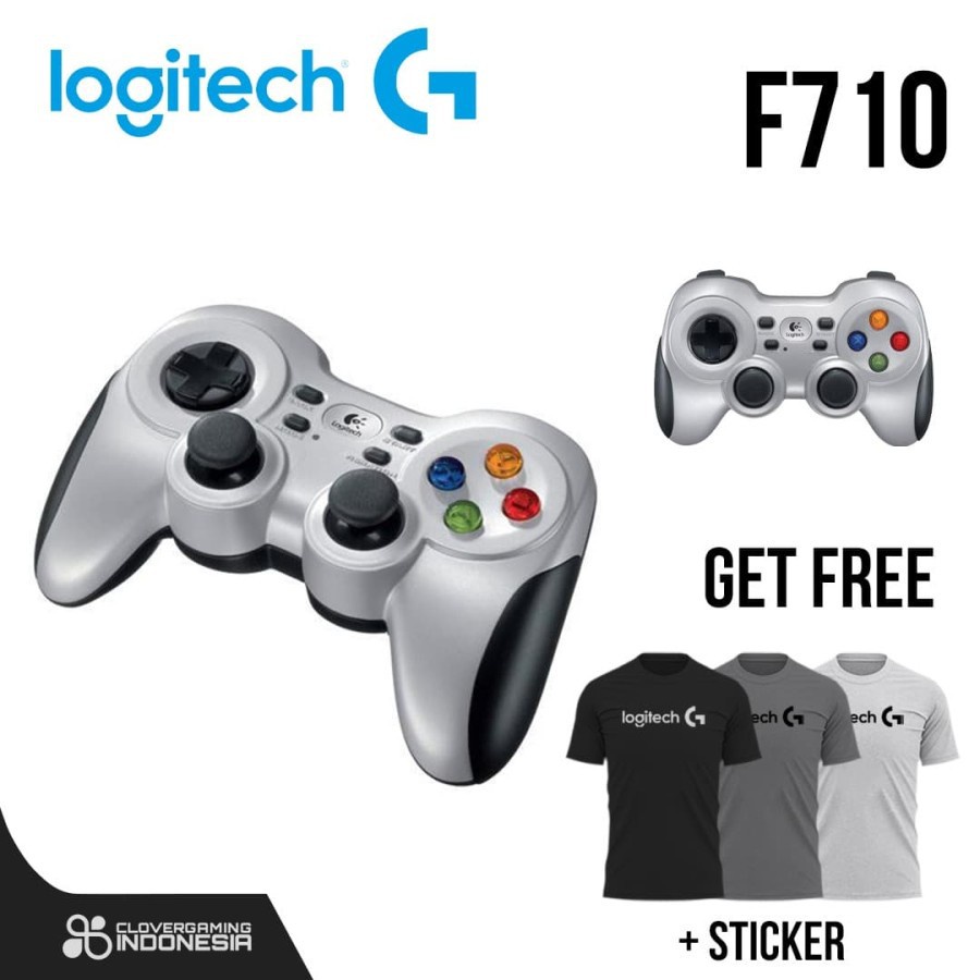 Jual Logitech F710 Gamepad Joystick - Original Garansi Resmi | Shopee ...