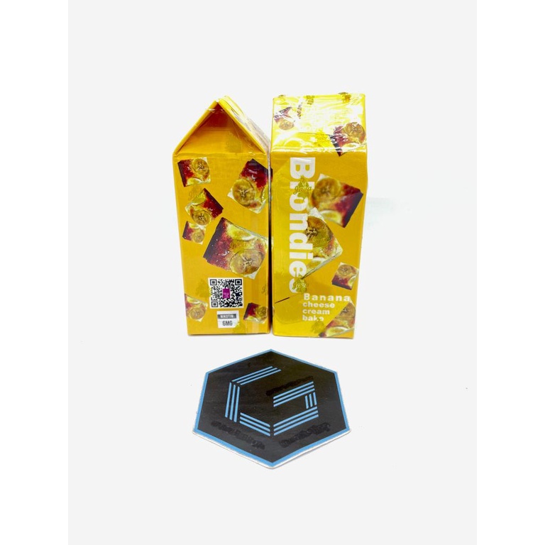 Jual Liquid Blondies V2 BANANA CHEESE CREAM BAKE 60ML By IDJ vape vapor ...