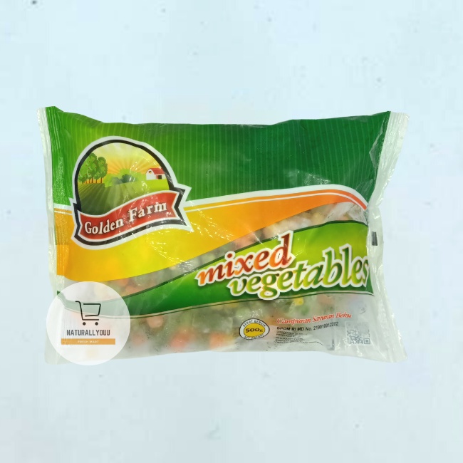 Jual Golden Farm Mixed Vegetables Mix Veggie 1kg / 500gr | Shopee Indonesia