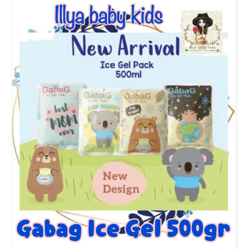 Jual Gabag Ice Gel 500gr (kemasan baru) 500ml - Ice Gel Pack 500 ml ...