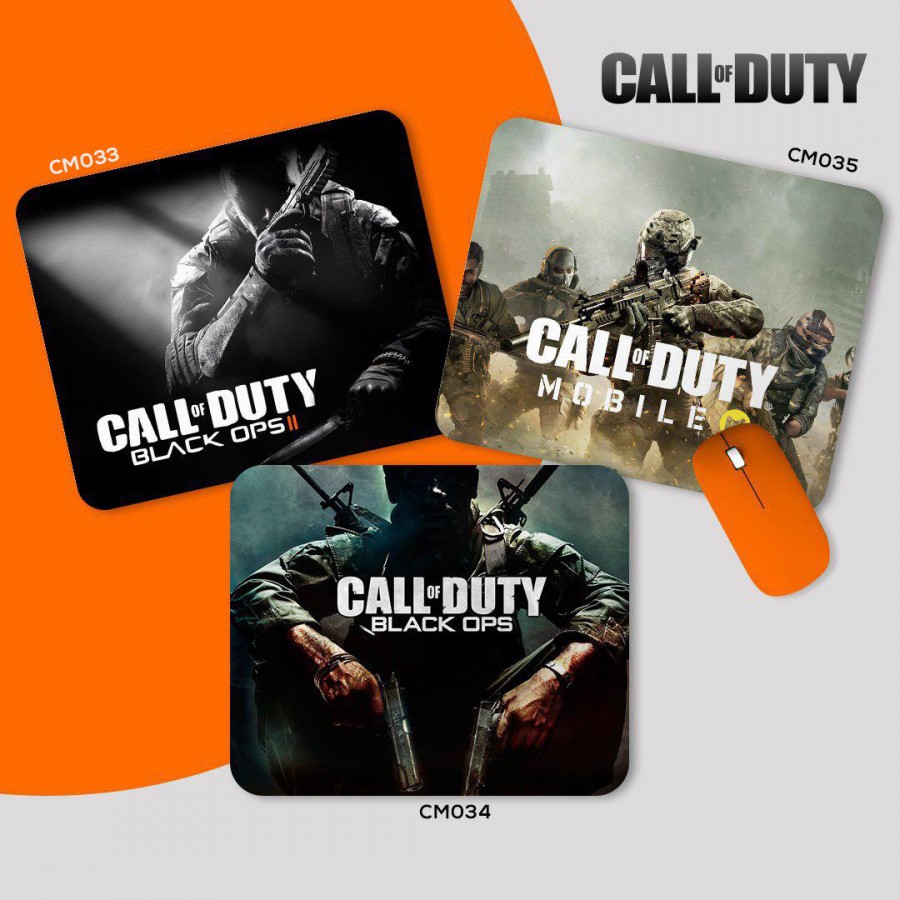 Jual MOUSE PAD CUSTOM SATUAN - CALL OF DUTY - COD ( DESAIN SENDIRI ...