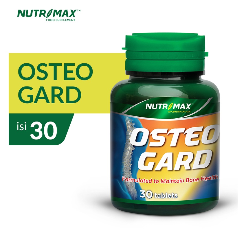 Jual Nutrimax Osteogard Kalsium Tulang Osteoporosis Kesehatan Gigi Kuku ...