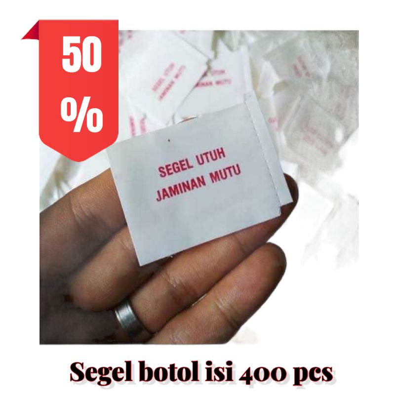 Jual segel botol aqua besar/ kecil cocok untuk semua jenis botol ...