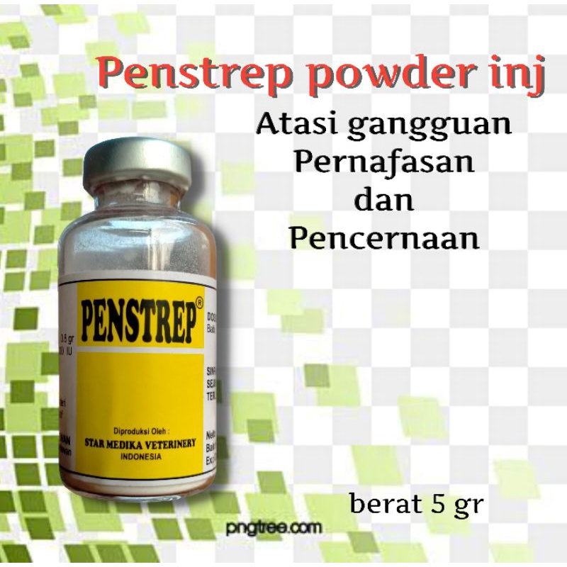 Jual Penstrep 5gr Serbuk (Campurdengan B plex atau aQuadest) | Shopee Indonesia