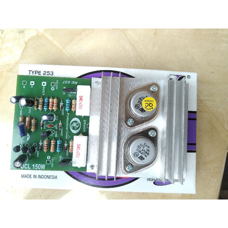 Jual Kit Power OCL Mono Jengkol MJ2955 2N3055 St Malaysia ( 253 ...