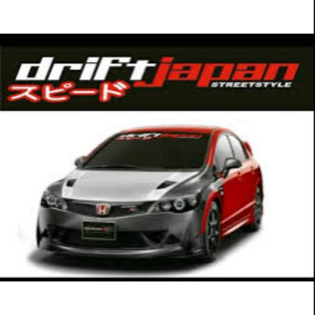 Jual STIKER KACA MOBIL DRIFT JAPAN STICKER MOBIL JAPAN KEREN KANJI ...