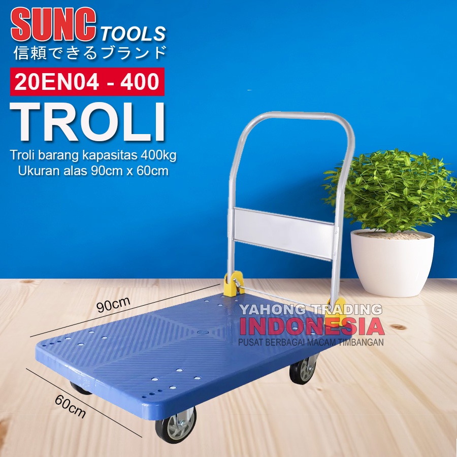 Jual Troli Lipat 400kg Trolli Barang Trolley Serbaguna Troly 20EN04 ...