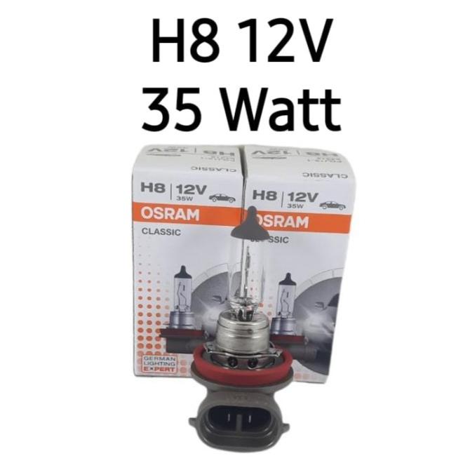 Jual OSRAM H8 H-8 12Volt 35Watt Bohlamp Lampu Fog Lamp Bohlam ORIGINAL ...