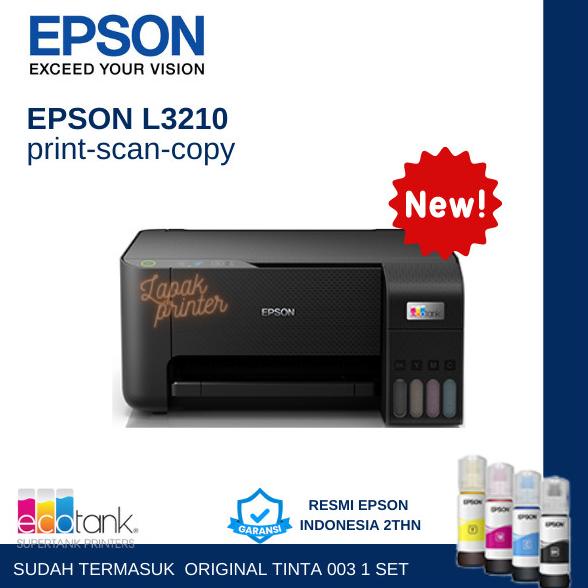 Jual Epson Ecotank L3210 A4 All-In-One Ink Tank Printer Ariontoko80 | Shopee Indonesia
