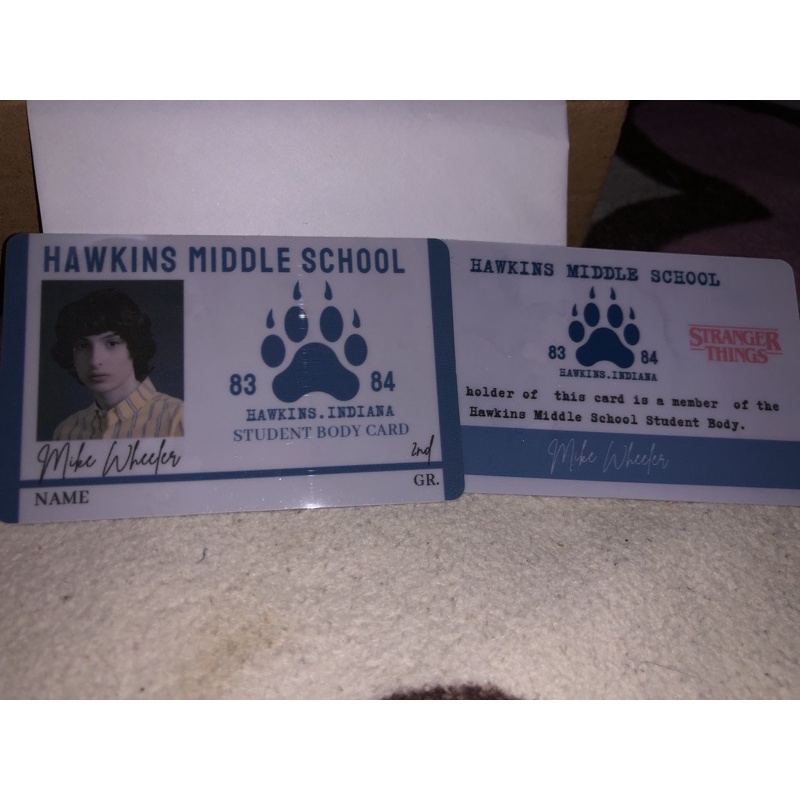 Jual id card stranger things | Shopee Indonesia