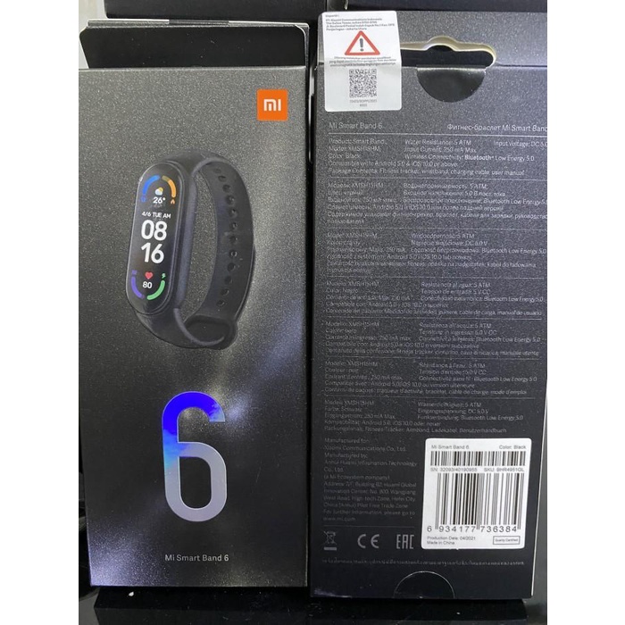 Jual Smart Band / Xiaomi Mi Band 6 Garansi Resmi Xiaomi Indonesia (Tam) | Shopee Indonesia