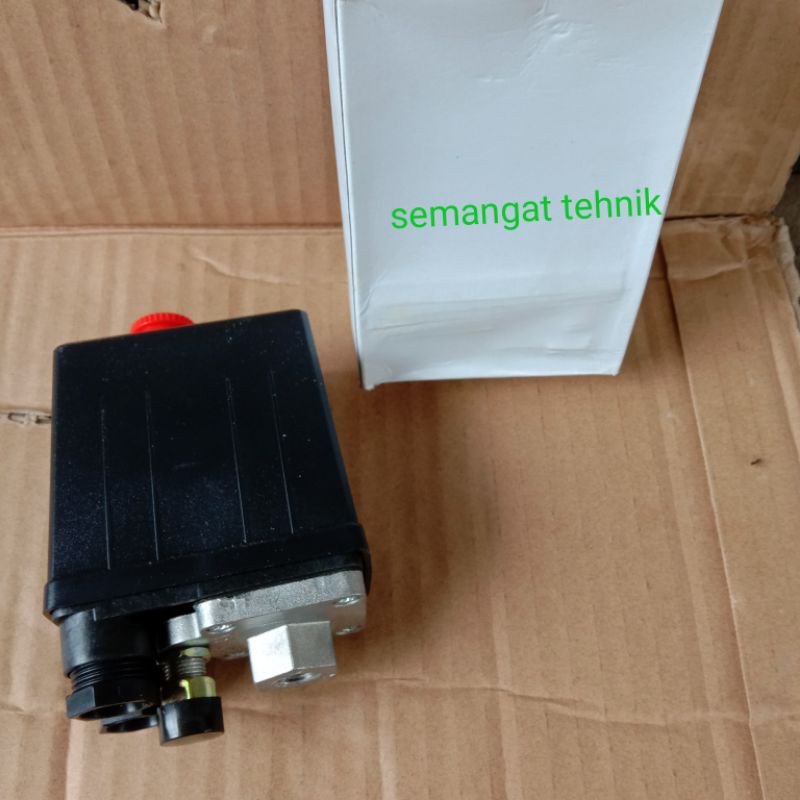 Jual otomatis mesin kompresor udara presure switch 1 lubang | Shopee ...
