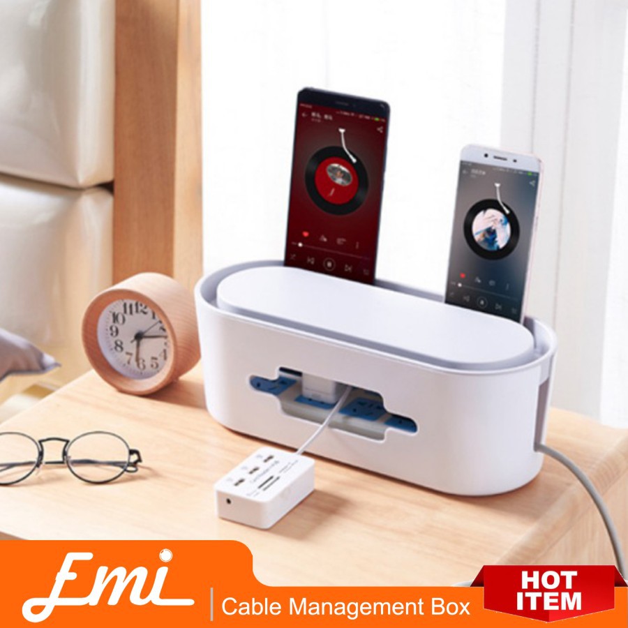 Jual Kotak Penyimpanan Kabel , Cable Management Box power strip ...
