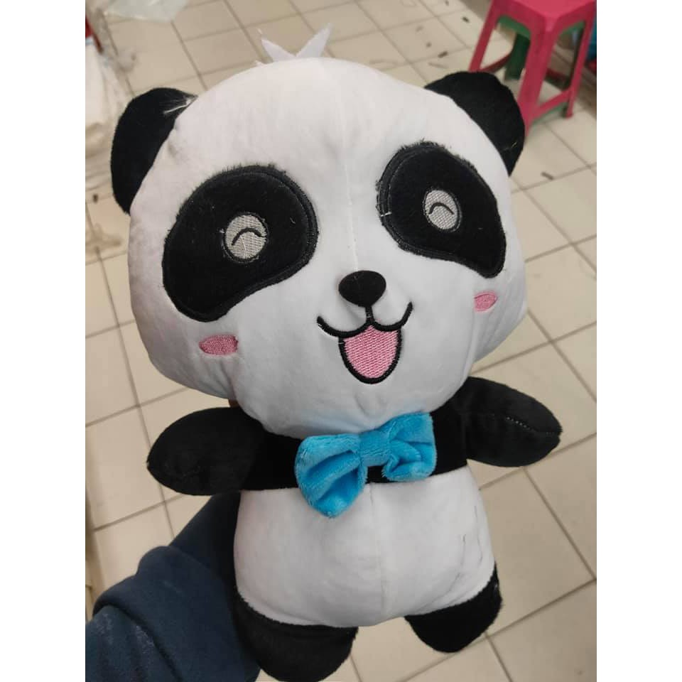 Jual Boneka Panda Baby Bus miu miu + Kiki boneka panda kado ultah HARGA ...