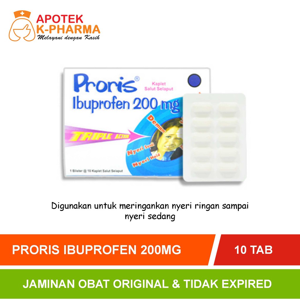 Jual Proris Triple Action Strip Isi 10 Tablet Original Pharos | Shopee ...