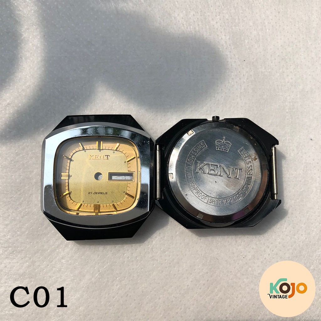 Jual Casing Jam Tangan Pria Jadul Vintage Kent | Shopee Indonesia