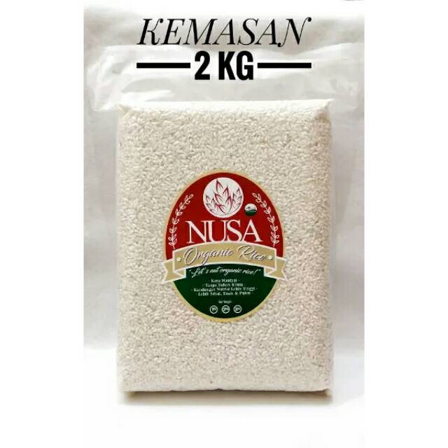 Jual Beras Mentik Wangi Susu Organik 2kg | Shopee Indonesia