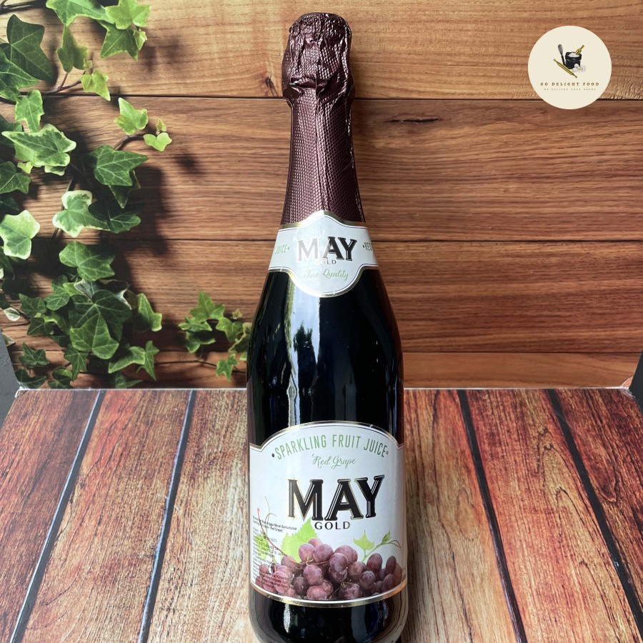Jual MAY Brand - Sparkling Red Grape (750ML) | Shopee Indonesia