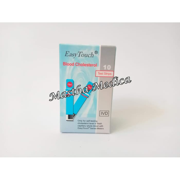 Jual Strip Stik Refill Refil Easy Touch Kolesterol Kolestrol ...