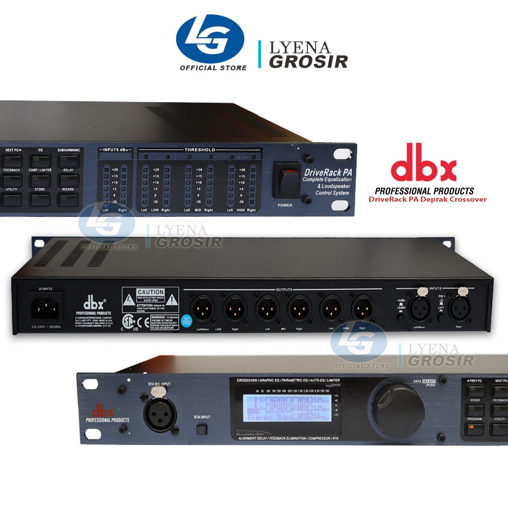 Jual Speaker Management DBX DRIVER RACK PA Digital Audio Processor Barang Bagus | Shopee Indonesia