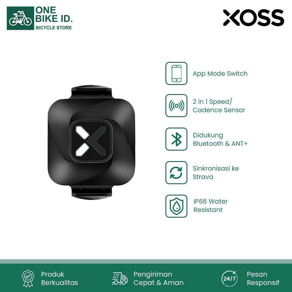 Jual XOSS Vortex 2in1 Utk Speed / Cadence Sensor I Support Bluetooth ...