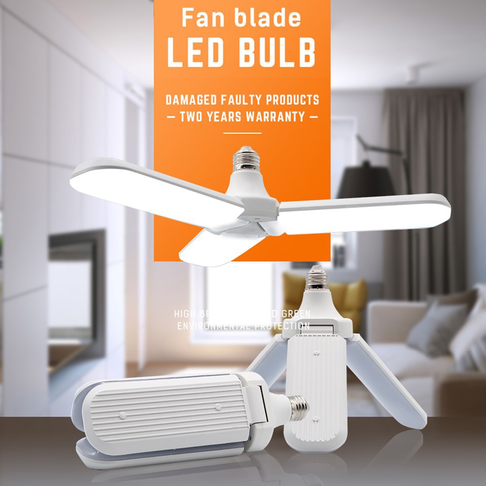 Jual LAMPU BOHLAM KIPAS // FAN BLADE LED BULB // LAMPU KIPAS SUPER ...
