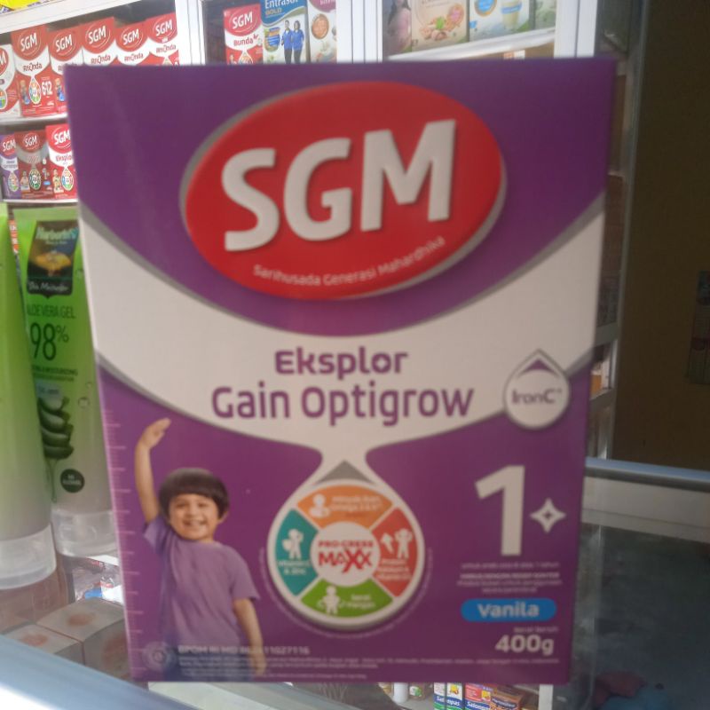 Jual SGM Eksplor Gain Optigrow 400 g | Shopee Indonesia