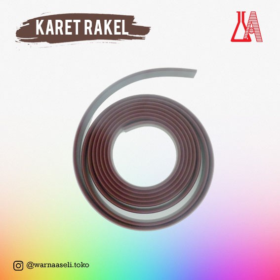 Jual KARET RAKEL COKELAT UNTUK SABLON PLASTIK KERTAS MIKA | Shopee ...
