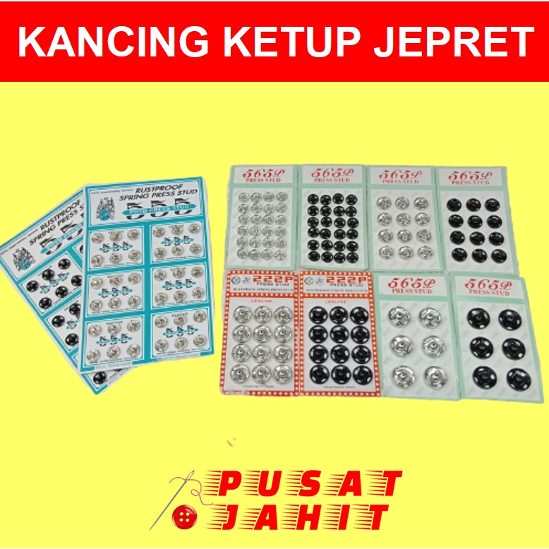 Jual KANCING JEPRET KETUP KATUP | Shopee Indonesia