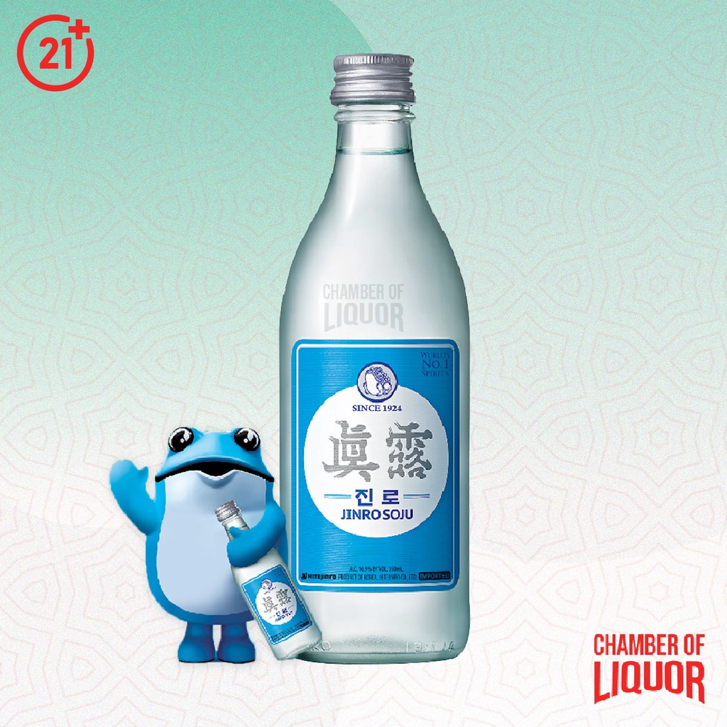 Jual Jinro is Back Soju Korea Import 360ml | Shopee Indonesia