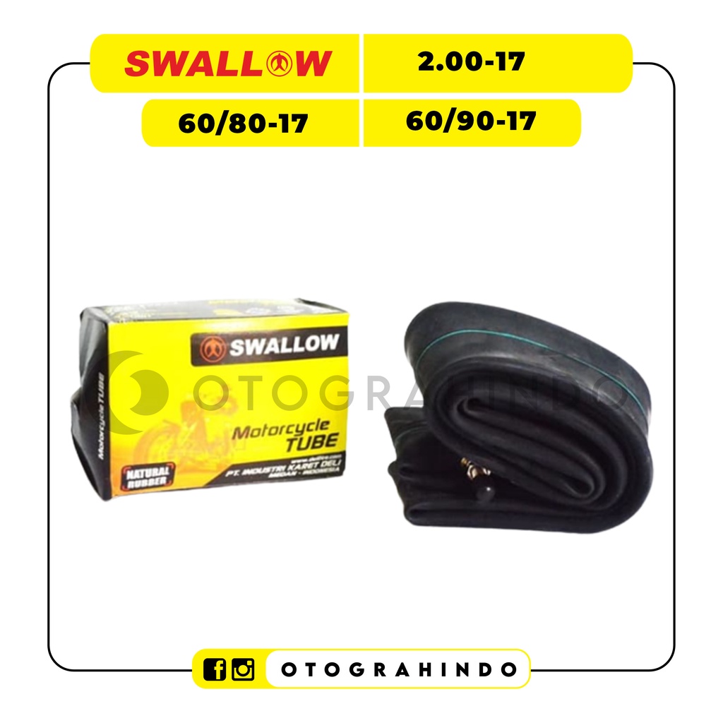 Jual Ban Dalam Motor Swallow Ukuran 45/90 50/90 60/80 60/90 200 Ring 17 ...