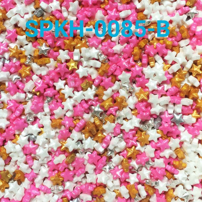 Jual GR-SPKH-0085 SPRINKLES SPRINKLE SPRINKEL 500GR BINTANG EKSKLUSIF ...
