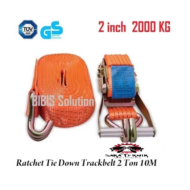 Jual Trackbelt Tali Pengikat Barang Mobil Truk Track belt Rachet Tie ...
