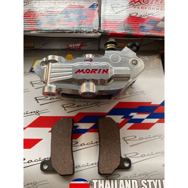 Jual Caliper monoblock 4 piston morin cnc kanan | Shopee Indonesia
