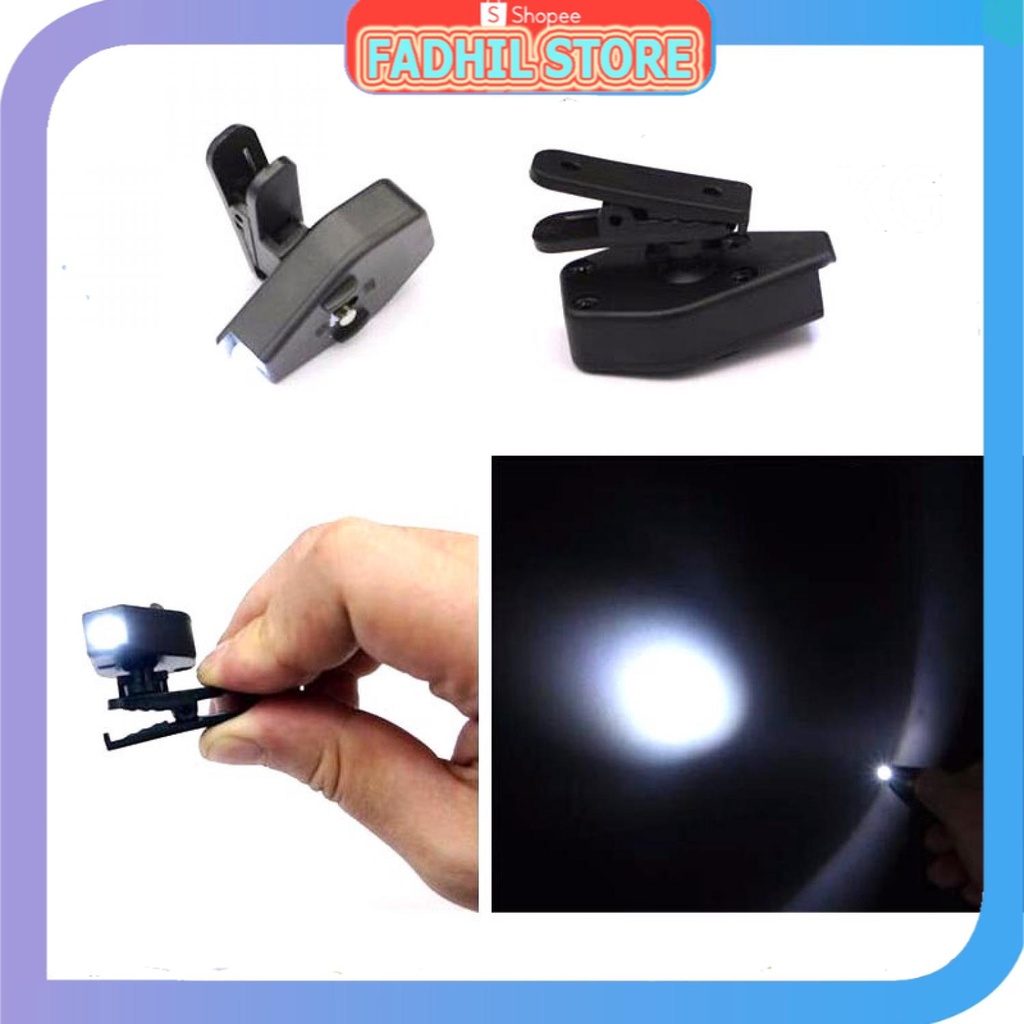 Jual TaffLED Lampu Baca LED Klip Kacamata Glasses Light 1Pcs ZMD00165 ...