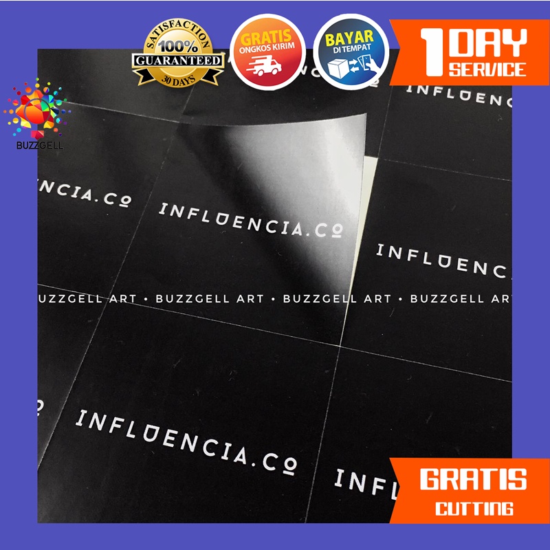 Jual SKC 7-15 Cetak Stiker Logo Custom Sticker Label Olshop Cutting ...