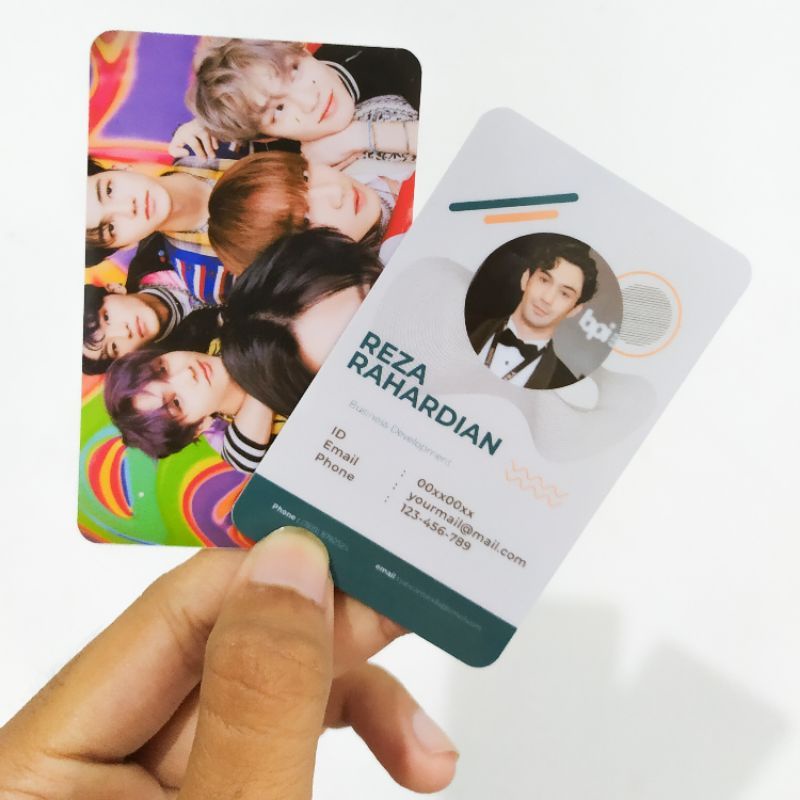 Jual JASA CETAK ID CARD 2 SISI | Shopee Indonesia