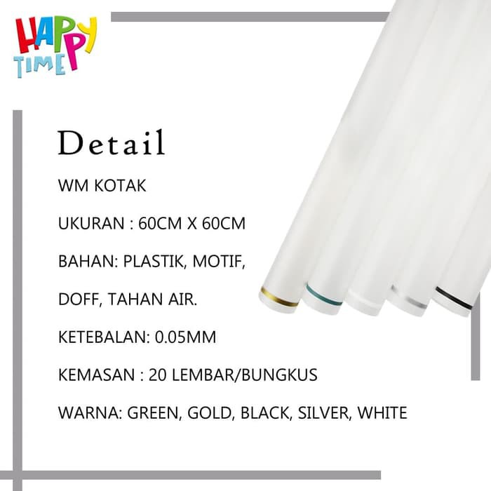 Jual KADO PERNIKAHAN KERTAS BUNGA(1PACK)/FLOWER WRAP/PEMBUNGKUS BUNGA ...