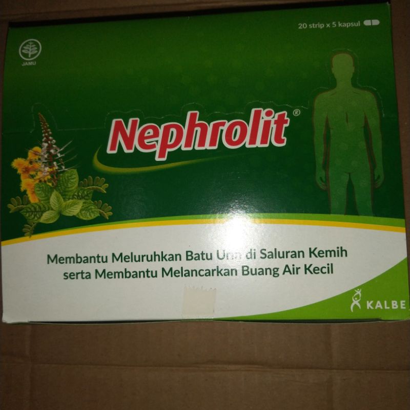 Jual nephrolit box isi 100 kap | Shopee Indonesia