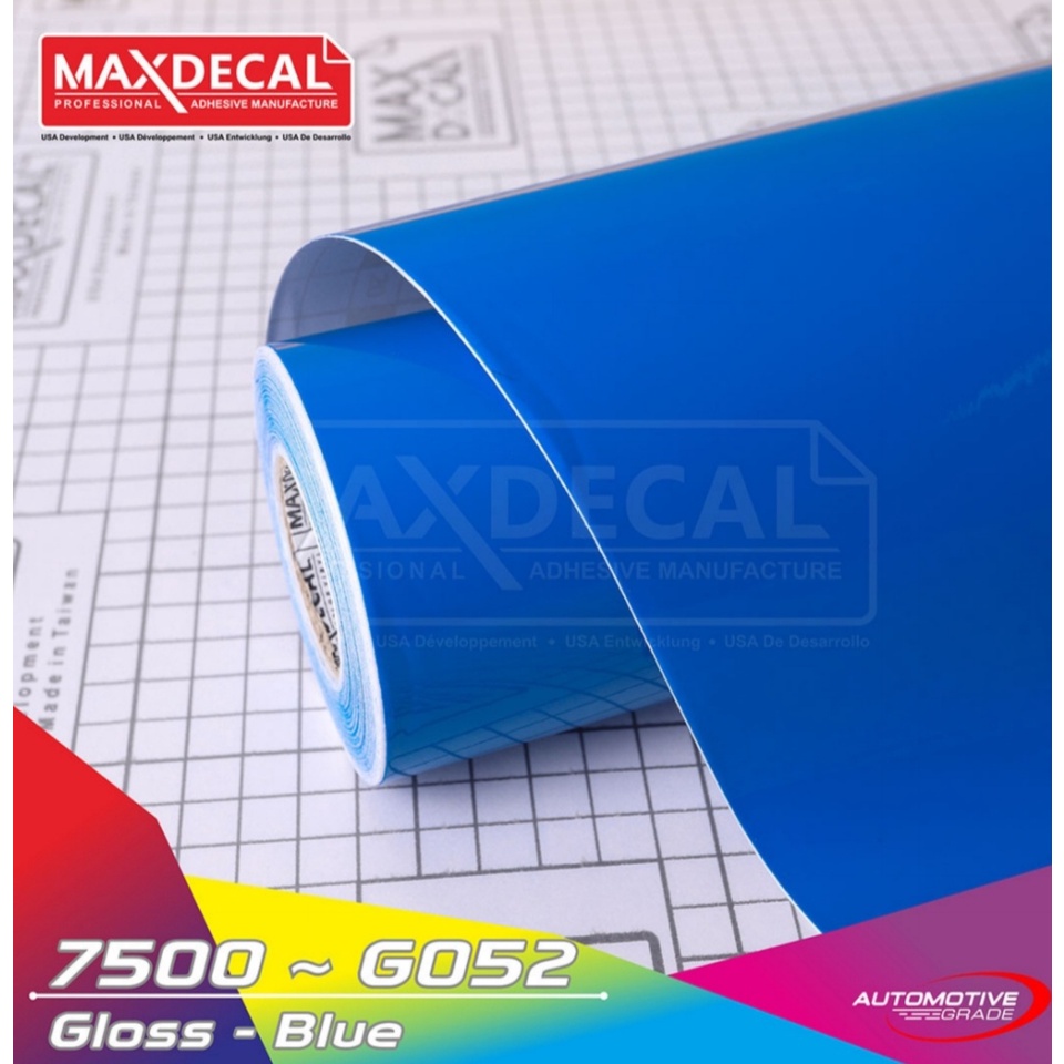 Jual Sticker stiker Skotlet Maxdecal Max Decal glossy/mengkilat dan doff/matt, series 7500 ...