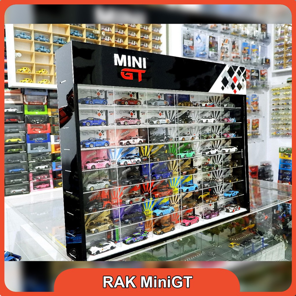Jual Rak Acrylic/Akrilik Mini GT Skala 1:64 Box In Isi 48 | Shopee ...