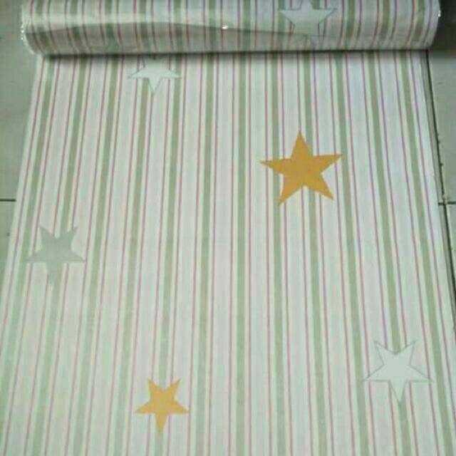 Jual Walpaper bintang // pink bintang // garis | Shopee Indonesia