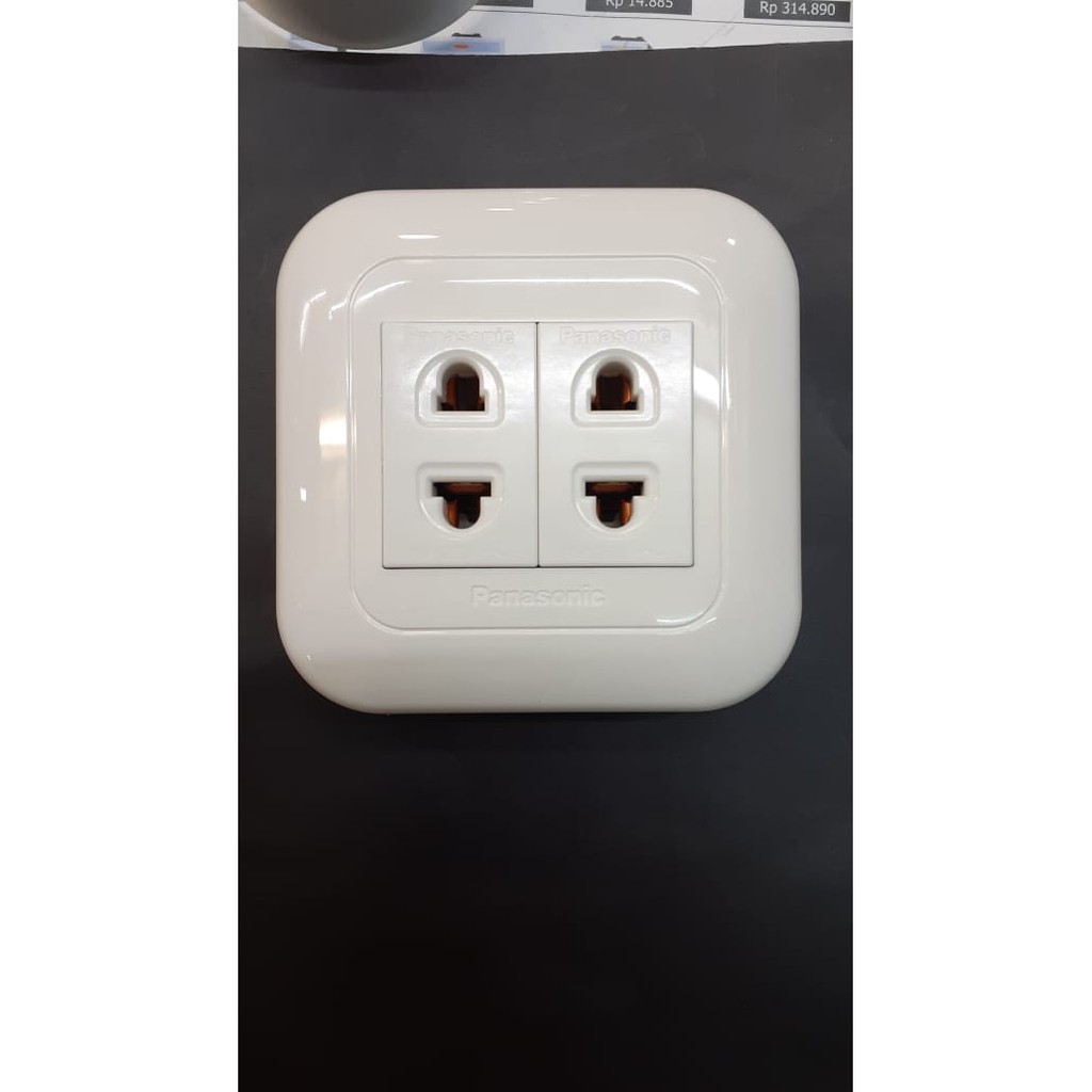 Jual Panasonic Wide Series Stopkontak Universal + Stopkontak Universal ...
