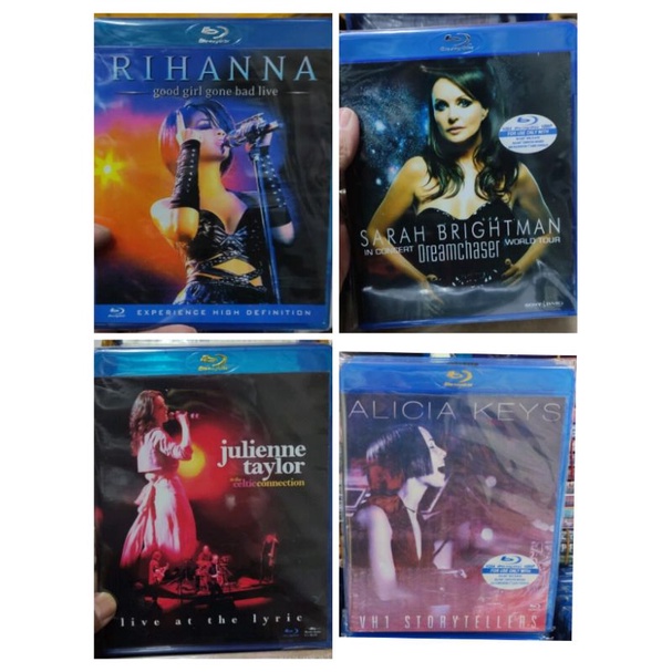 Jual BLURAY Music Concert ; Rihanna/Sarah Brightman/Julienne Taylor ...