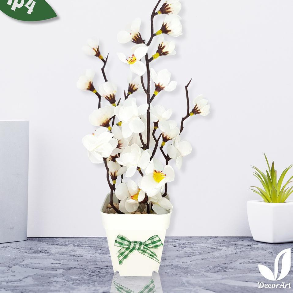 Jual Bunga Hias Meja Artificial Sakura Dekorasi Ruangan Home Plants ...