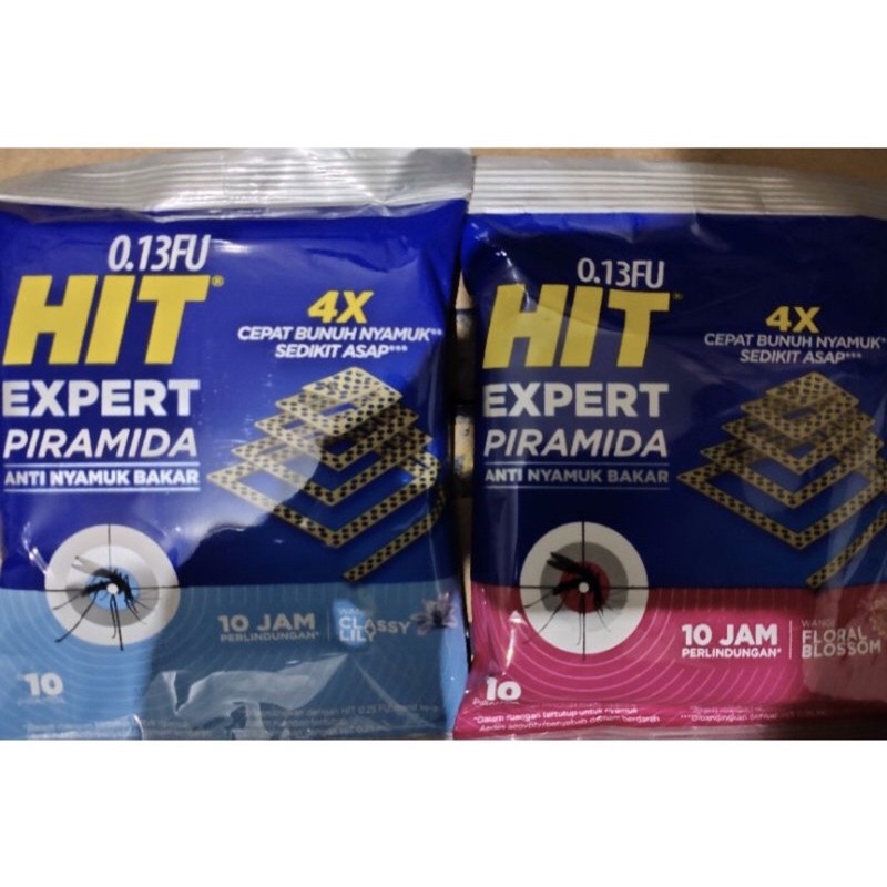 Jual HIT EXPERT Piramida Obat Nyamuk Bakar | Shopee Indonesia