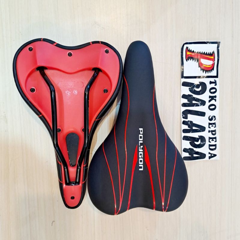 Jual Sadel Sepeda Polygon Saddle Empuk Berkualitas | Shopee Indonesia