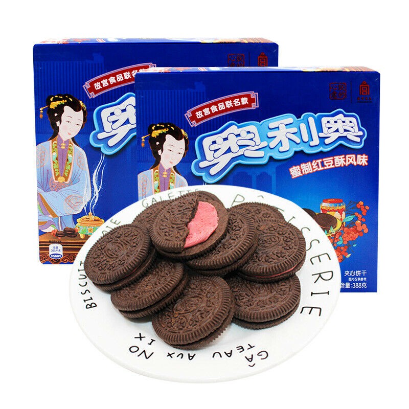 Jual OREO FORBIDDEN CITY - HONEY RED BEAN CRISPY THIN OREO CHINA ...