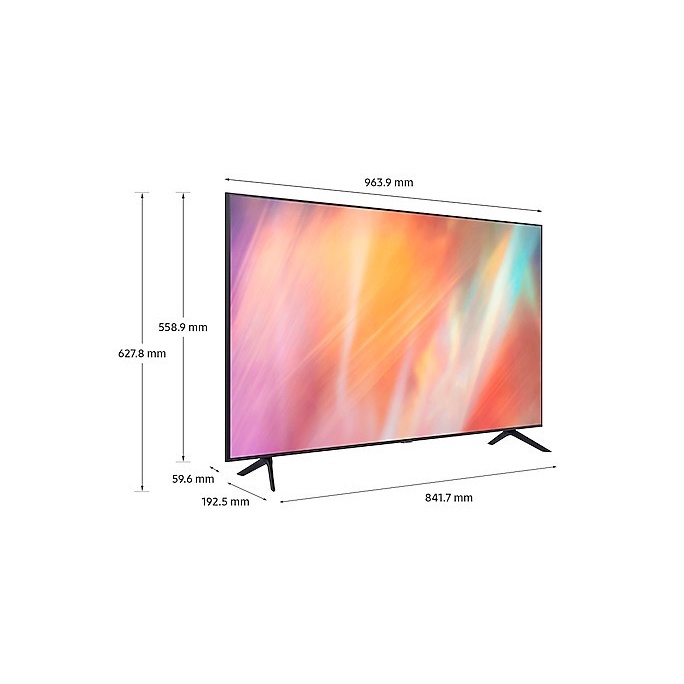 Jual SAMSUNG LED UA43AU7700 - SMART TV LED 43 INCH CRYSTAL UHD 4K ...