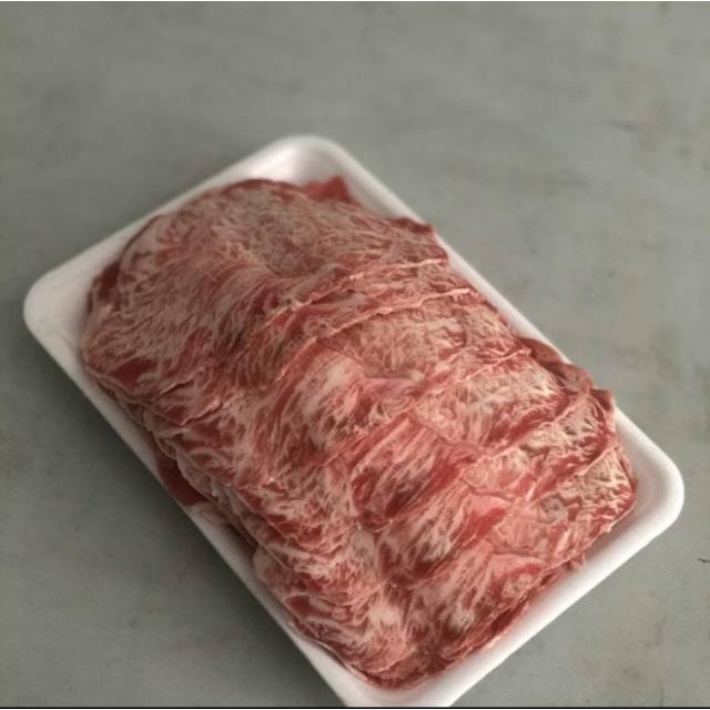 Jual Daging Sapi Premium/Wagyu Slice Meltique/Cocok untuk Sukiyaki ...
